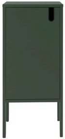 OnaDnes -20% Matně zelená lakovaná skříňka Tenzo Uno 40 x 40 cm