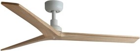 FARO 34280 KLIM M stropní ventilátor, bílá/světlý dub DC - FARO