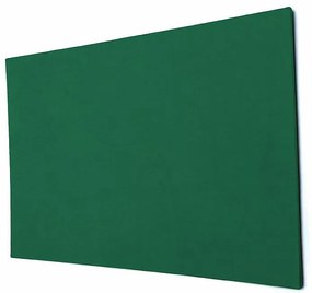Textilní nástěnka bez rámu 90 x 60 cm (zelená)