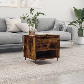 vidaXL Konferenční stolek 50 x 46 x 50 cm kompozitní dřevo [830894] Barva: šedá sonoma