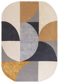 Okrově žlutý vlněný koberec 160x230 cm Sunset – Asiatic Carpets