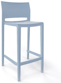 GABER - Barová židle BAKHITA - nízká, světle modrá