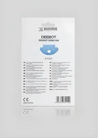 Ecovacs D-CC3C šedá / Mopovací utěrky / 3 ks / pro DEEBOT OZMO 930 a P