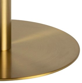 Intesi Kulatý stůl Corby mramor/zlato 80 cm