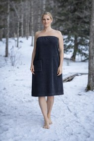 Rento dámský kilt do sauny 85x145 black