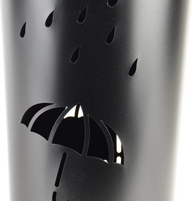 Stojan na deštníky LORSO 24 cm černý