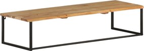 vidaXL Věšák s živou hranou 100 x 35 x 22 cm masivní akáciové dřevo [320251]
