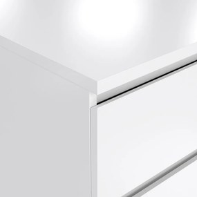 Bílá komoda 154x76x50 cm Naia – Tvilum