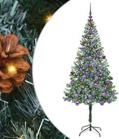 Umělý vánoční stromeček s stojanem Zelená 180 cm PVC a Ocel 3396720