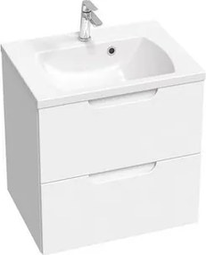 Ravak Classic II koupelnová skříňka pod umyvadlo 70x58,5x45 cm šedá lesk X000001479