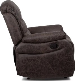 Polohovací křeslo hnědé TV-4086 BR