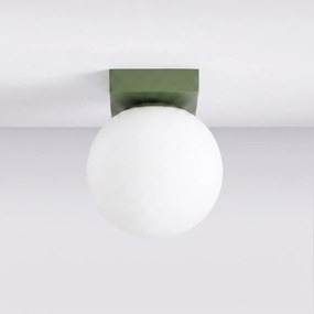 Sollux Lighting Stropní svítidlo YOLI 1 olivově zelené