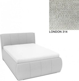 Dřevona - Elitte Čalouněná postel AVA EAMON UP s úložný prostorem, 140x200, LONDON 314