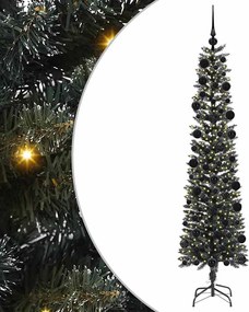 Umělý vánoční stromeček Zelená 210 cm PVC, plast a ocel 3395953
