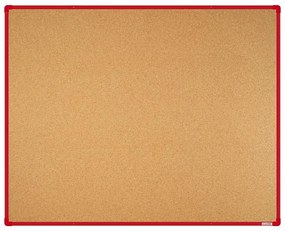 Korková nástěnka 150x120 (AL rám červený)