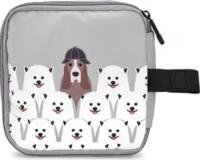 IRIS BARCELONA Dětský termoobal na svačinu Zipper šedý / 0,5 l / Zip /