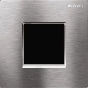 Geberit - Elektronické ovládání splachování pisoárů Typ 30, síťové napájení, kartáčovaný chrom 116.027.KX.1