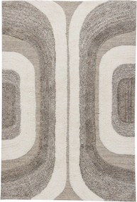 Šedý/béžový koberec s příměsí vlny 170x240 cm Moro – WOOOD