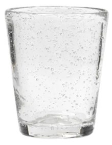 Broste, Elegantní sklenice na vodu BUBBLE 220ml | průhledná