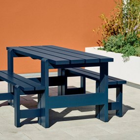 HAY Lavice Weekday Bench S, Steel Blue