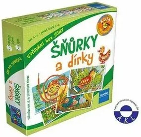 Granna Šňůrky a dírky / Dětská hra / Počet hráčů: 1-4 / od 4 let