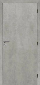Solodoor Interiérové dveře 80 P, 80 × 197 cm, fólie, pravé, beton, plné