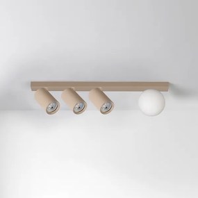 Brilagi - Bodové svítidlo SELE BALL 3xGU10/30W/230V + 1xG9/10W béžová
