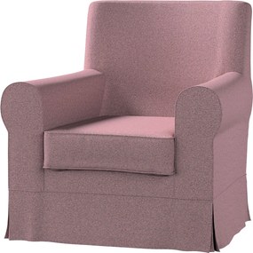 Potah na křeslo IKEA Ektorp Jennylund barva růžová látka pletený vzor