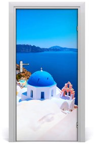 Fototapeta samolepící na dveře Santorini Řecko 85x205 cm