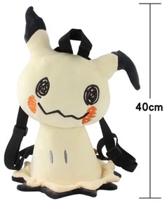 Roztomilý plyšový batůžek s motivem Pokémonů Varianta: Mimikyu 40 cm