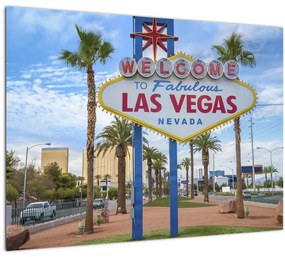 Skleněný obraz - Las Vegas (70x50 cm)