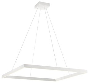 Redo 01-2906 závěsné LED svítidlo stmívatelné Febe pískově bílé, 50W, 4000K, 80cm