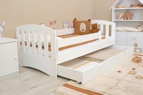 Ourbaby® Classic postel bez úložného prostoru 160x80 cm bílá