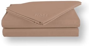 Plachta ložní cappuccino EMI, Pevná plachta 140 × 220