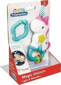 Clementoni Elektronické chrastítko - Jednorožec/ od 3 měsíců