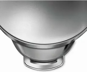 Simplehuman Pedálový odpadkový koš  – 45 l/ půlkulatý/ matná ocel/ FPP