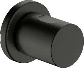 Hansgrohe Zesis S - Uzavírací ventil pod omítku, kartáčovaný černý chrom 74997340