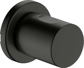 Hansgrohe Zesis S - Uzavírací ventil pod omítku, kartáčovaný černý chrom 74997340
