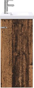 Sada koupelnového nábytku Staré dřevo 61 x 40 x 84,5 cm 3404264