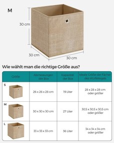 Set stohovatelných boxů RFB006K03 (6 ks)