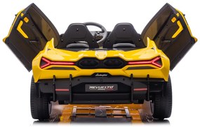 Dětské elektrické auto Lamborghini Revuelto XL STRONG žluté