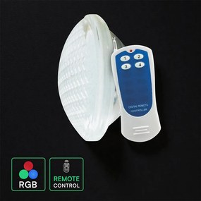 LED Solution RGB LED bazénová žárovka 12W PAR56 12V IP68 217562