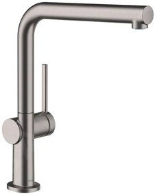 Hansgrohe M54, dřezová baterie Talis, kartáčovaný černý chrom, HAN-72840340