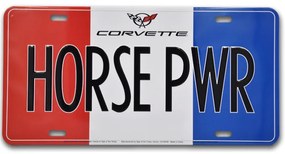 Americká SPZ Corvette Horse Power