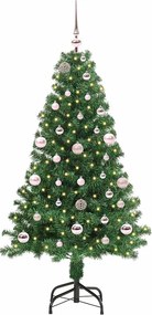 Umělý vánoční stromeček Zelená 150 cm PVC, ocel a plast 3396902