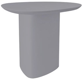 OnaDnes -20% Šedý lakovaný odkládací stolek RAGABA CELLS 50 x 50 cm