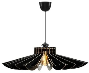 Černé závěsné svítidlo ø 68 cm – Opviq lights