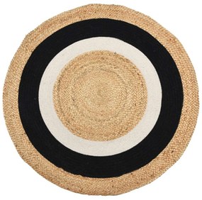 Koberec Ingrid, (fi) 90 cm, béžová/bílá/černá