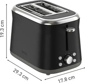 Tefal Collection Retro TT7208E0 černá / Topinkovač / 850 W