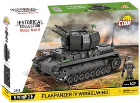 Cobi 2548 II WW Flakpanzer IV Wirbelwind, 1:29, 590 kostek